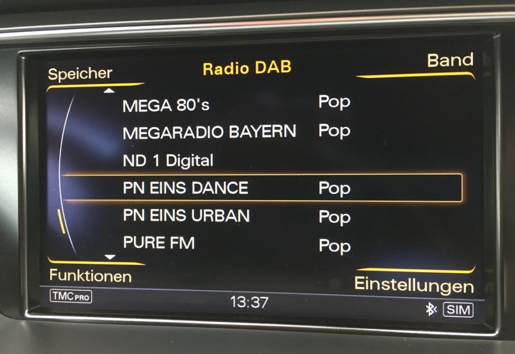 Audi DAB Radio 1-min - digitalradio-test.info